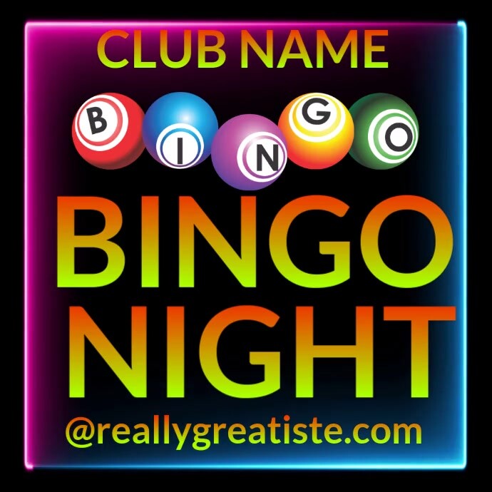 Bingo Night Instagram Post Template | PosterMyWall