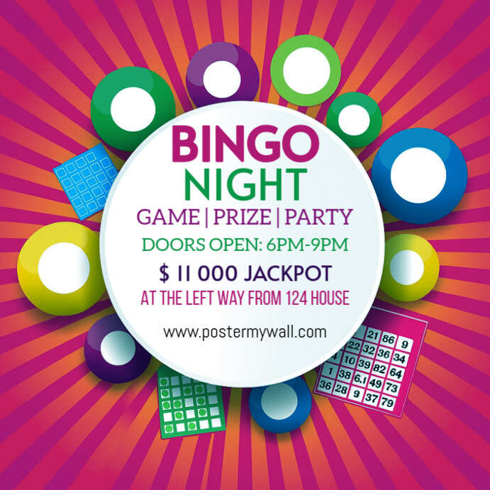 Bingo Night Instagram Post Template | PosterMyWall