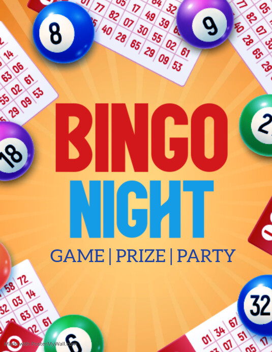 Copy of bingo night party flyer | PosterMyWall