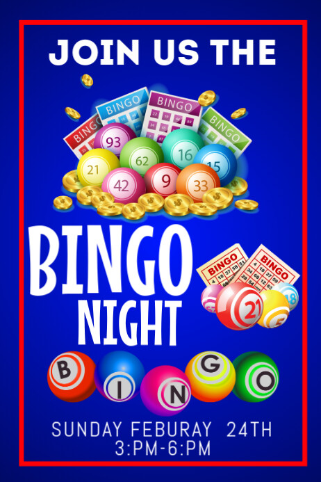 Copy of Bingo Night Poster | PosterMyWall