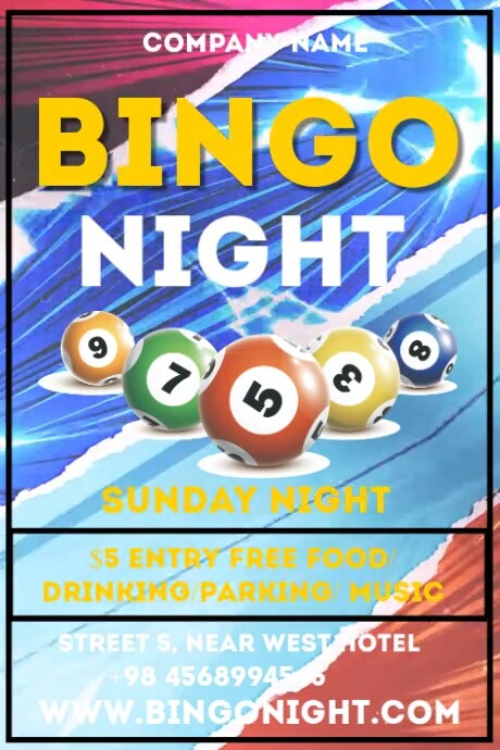 Bingo night poster Template | PosterMyWall