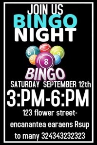 Bingo Night Poster Template | PosterMyWall