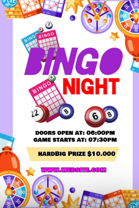 Copy of Bingo Night Poster | PosterMyWall