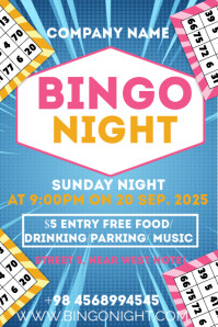 Bingo Night Poster Template | PosterMyWall