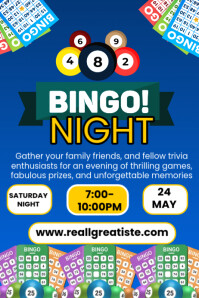 Bingo Night Poster Template | PosterMyWall