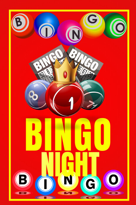 Bingo Night Poster Template | PosterMyWall