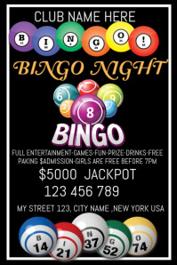 Bingo Night Poster Template | PosterMyWall