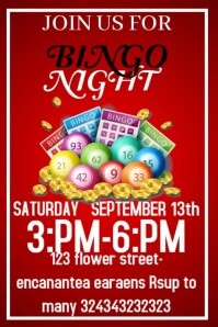 Bingo Night Poster Template | PosterMyWall