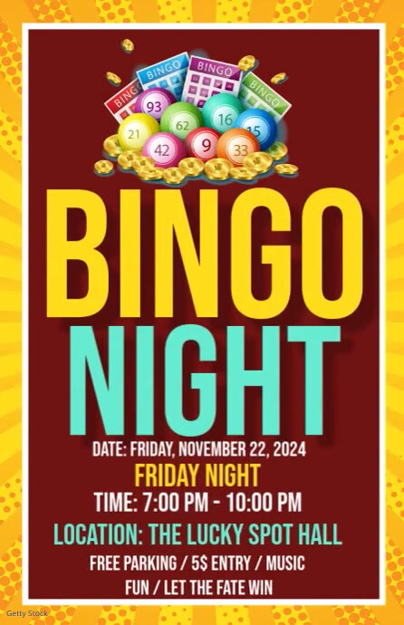 Bingo night poster new professional template | PosterMyWall