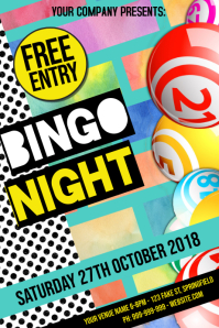 Bingo Poster Template | PosterMyWall