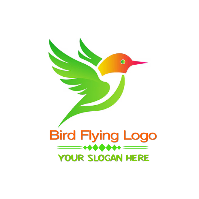 Bird Flying Logo Template | PosterMyWall