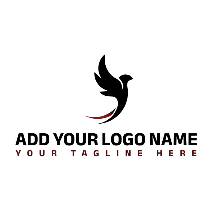 Bird In Flight Logo Bird, Flying, Wings, Bird In Flight, Flying Bird,