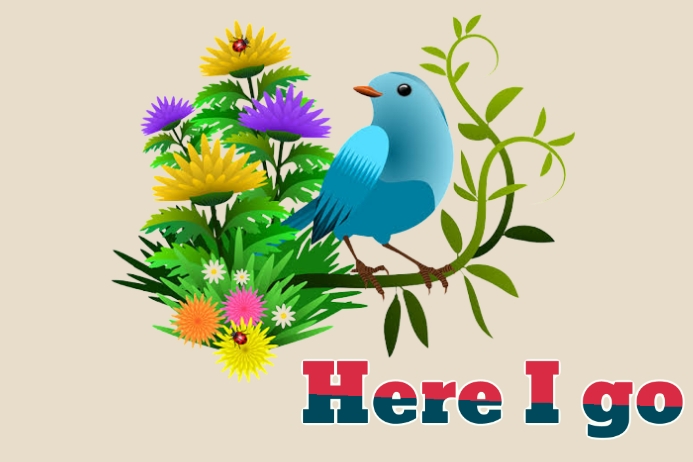 Bird poster Template | PosterMyWall