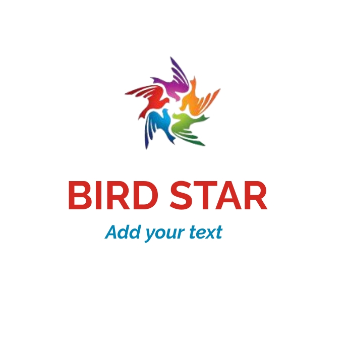 Plantilla de bird star | PosterMyWall