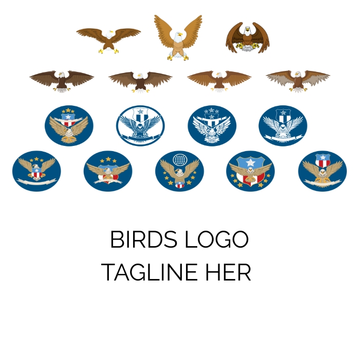 BIRDS LOGO Template | PosterMyWall