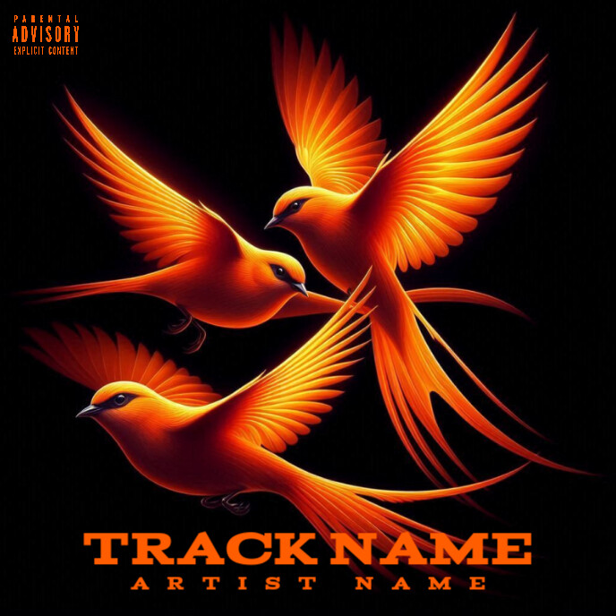 Birds mixtape album cover art Template | PosterMyWall