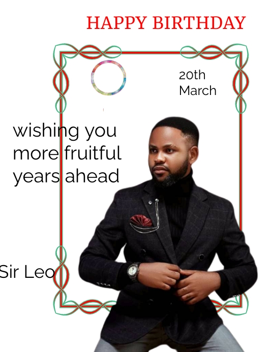 Birt Template | PosterMyWall