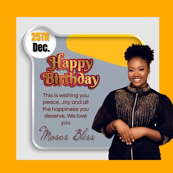 BIRTH Template | PosterMyWall