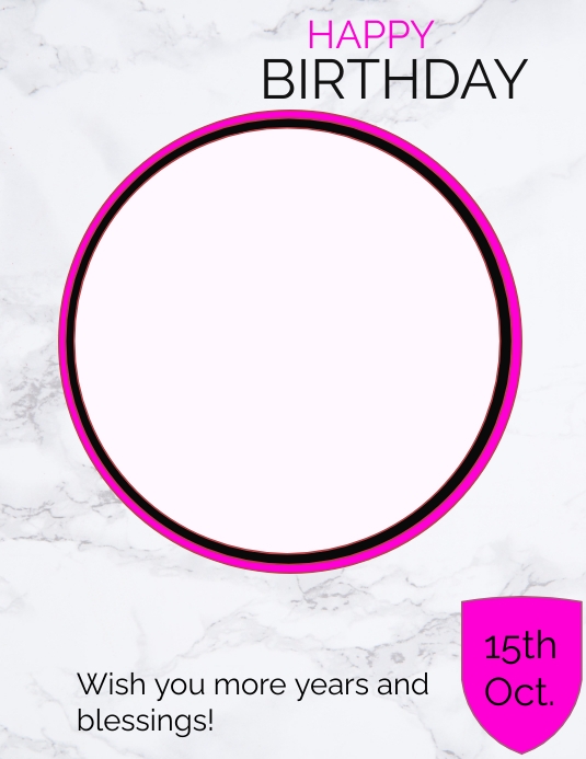 Birth Template | PosterMyWall