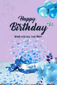 happy birthday Template | PosterMyWall