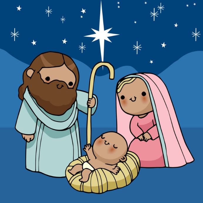 Birth of Christ design flyer Template | PosterMyWall