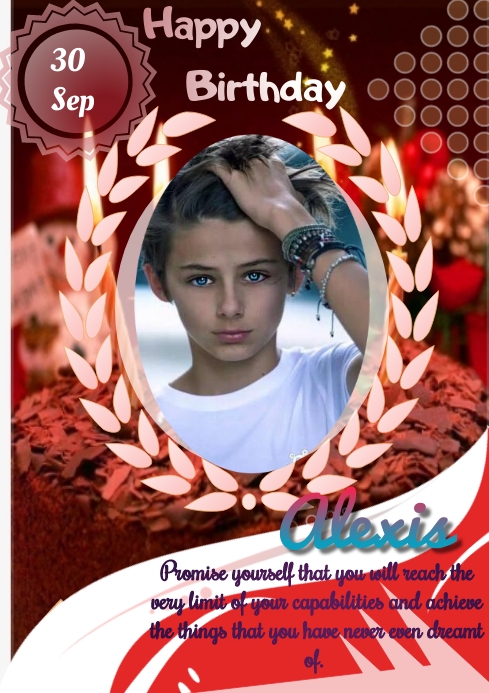 Birthd Template | PosterMyWall