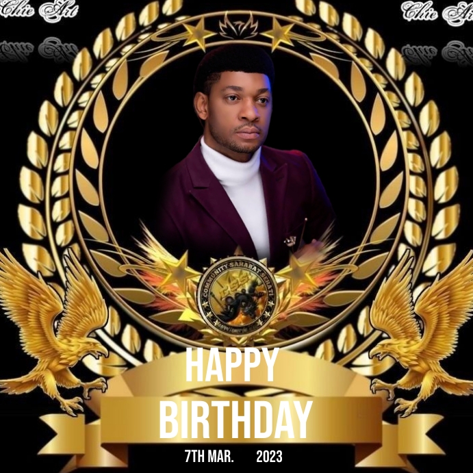 Copy of Birthday, birthday card, birthday event, birt | PosterMyWall