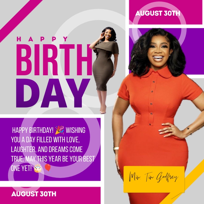 Copy of Birthday, birthday wish birthday party invita | PosterMyWall
