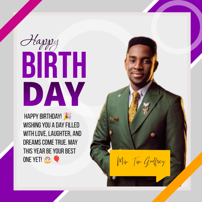 Copy of Birthday, birthday wish birthday party invita | PosterMyWall