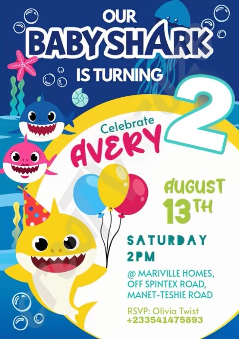 Birthday, Kids Birthday Template | PosterMyWall