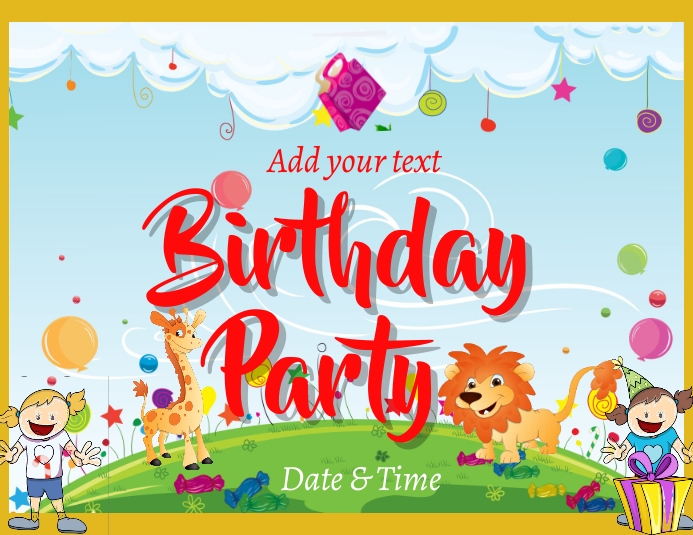 birthday,event,party Template | PosterMyWall