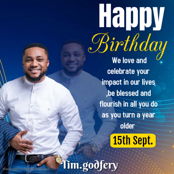 birthday (1) Template | PosterMyWall