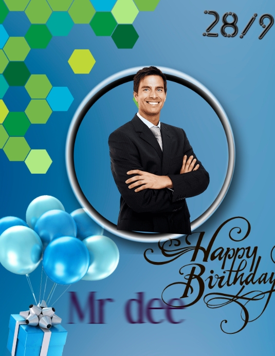 Birthday (1) Template | PosterMyWall
