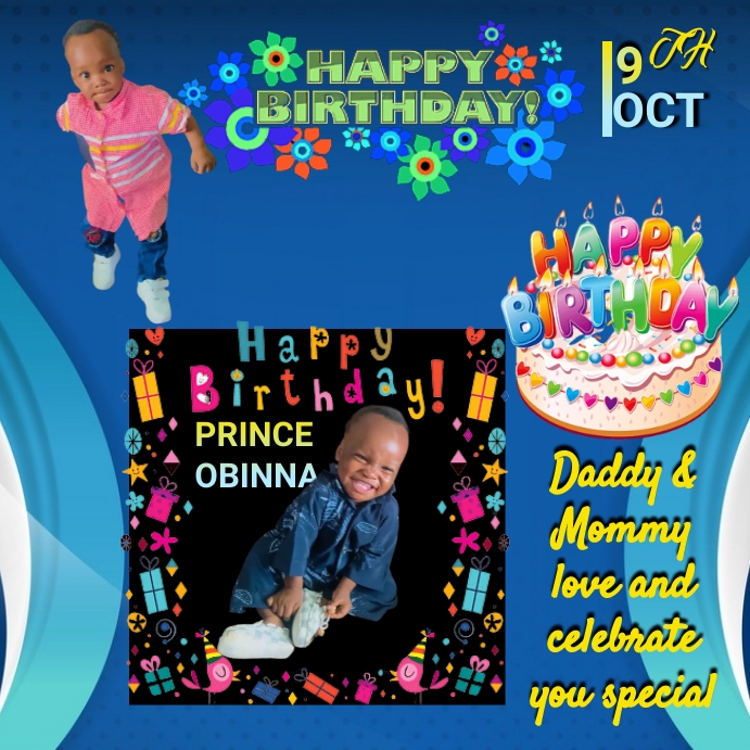 Birthday (1) Template | PosterMyWall