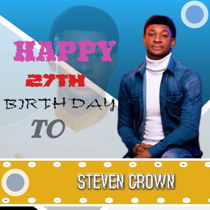 Birthday (1) Template | PosterMyWall