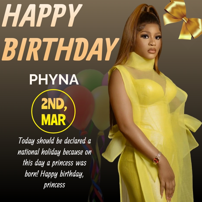 Birthday (1) Template | PosterMyWall