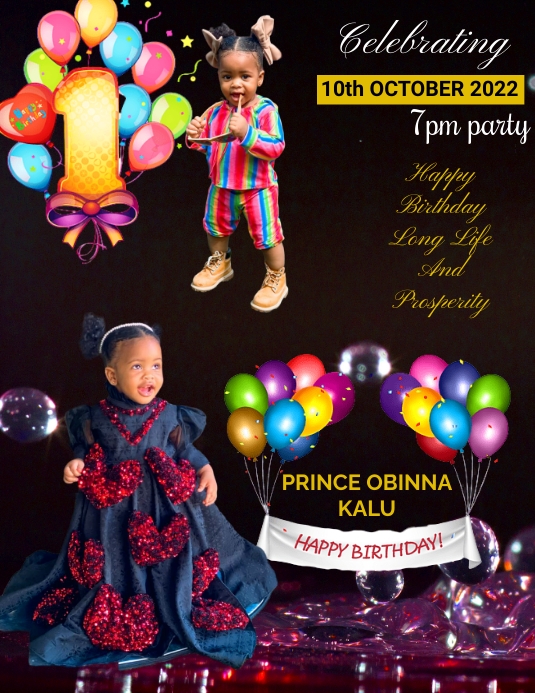 Birthday (1) Template | PosterMyWall