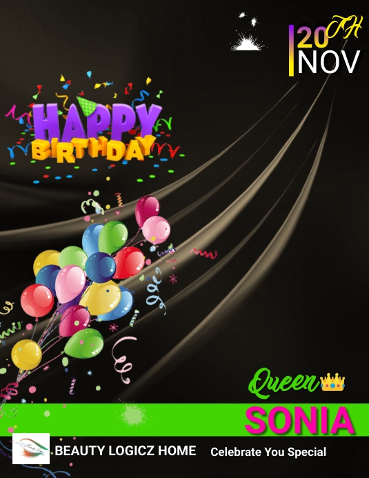 Birthday (10) Template | PosterMyWall
