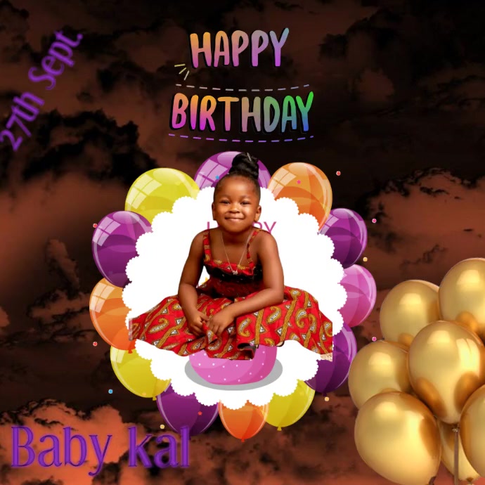 Birthday (12) Template | PosterMyWall