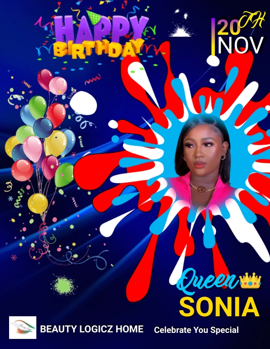 Birthday (13) Template | PosterMyWall