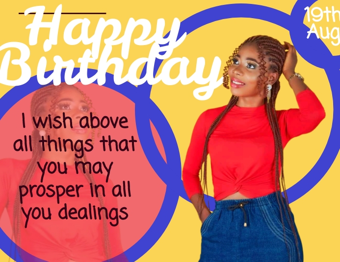 Birthday (2) Template | PosterMyWall