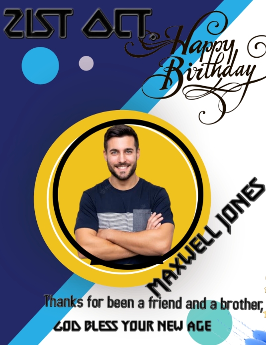 Birthday (2) Template | PosterMyWall
