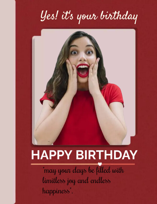 Birthday (2) Template | PosterMyWall