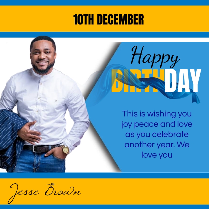 birthday (2) Template | PosterMyWall