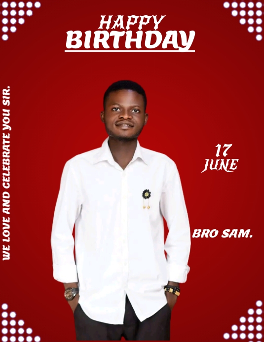 birthday (2) Template | PosterMyWall