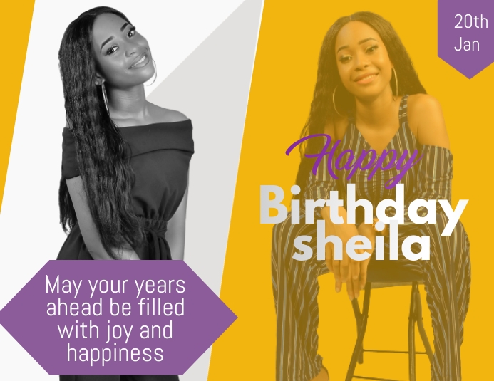 birthday (2) Template | PosterMyWall