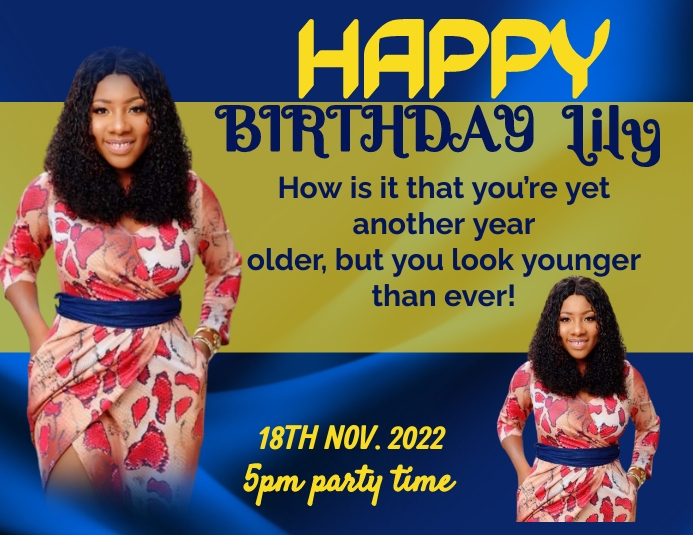 Birthday (2) Template | PosterMyWall