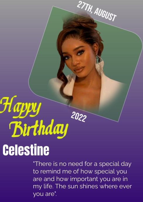 Copy of Birthday (21) | PosterMyWall