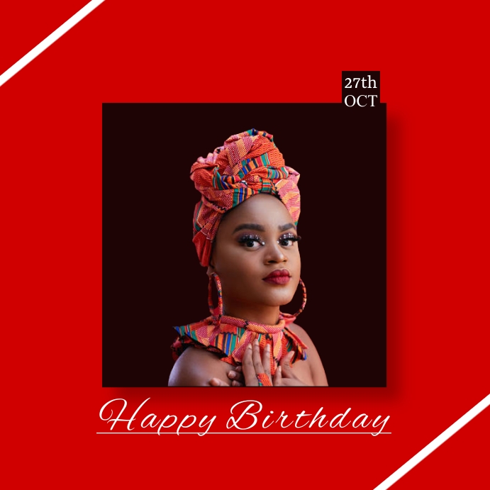 Birthday (24) Template | PosterMyWall