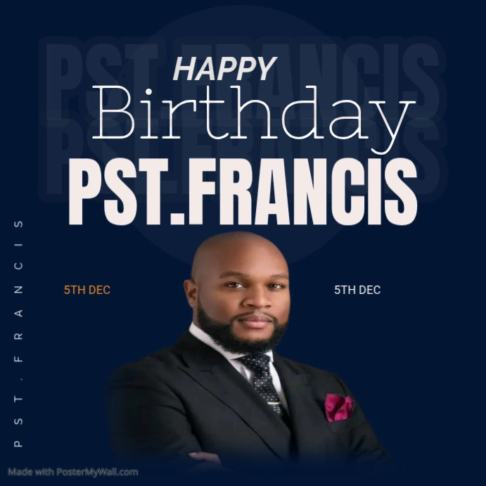 BIRTHDAY (24) Template | PosterMyWall